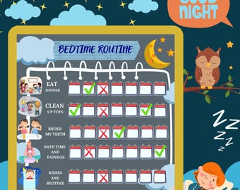 Editable Kids Responsibility Chart Colorful Behavior Chart Helpful Kids ...