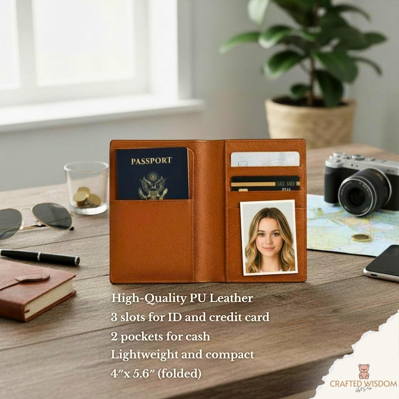 Custom Passport Wallet, Apperently I Like Traveling Frog, Retro Leather ...