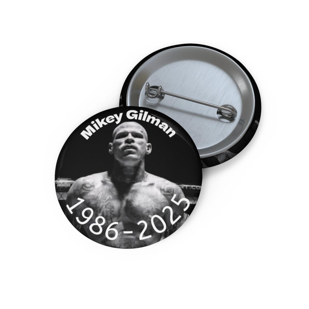 Custom Pin Buttons - in Loving Memory of Mikey Gilman, Memorial Pin ...