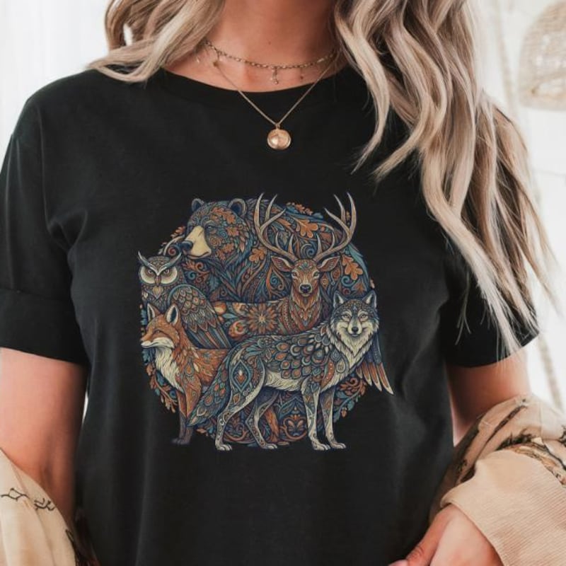 Boho Illustration - Etsy