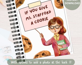 If You Give Your Teacher A Cookie - Etsy