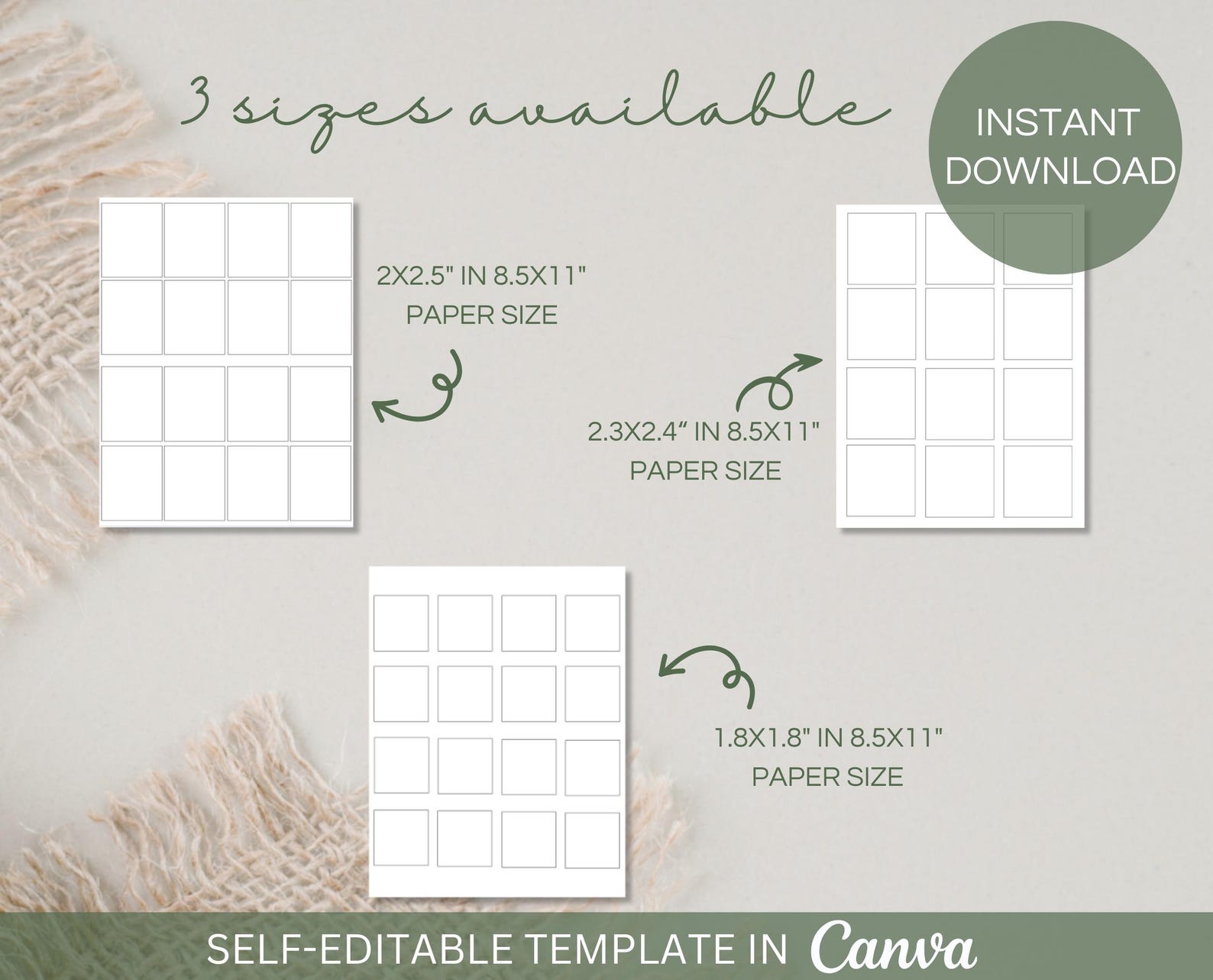 Editable Vanilla Extract Label Template: Printable Gift Label (digital ...