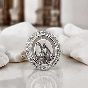 Silver Tarot the Magician Ring, Tarot Jewelry, Spiritual Jewelry, Tarot ...