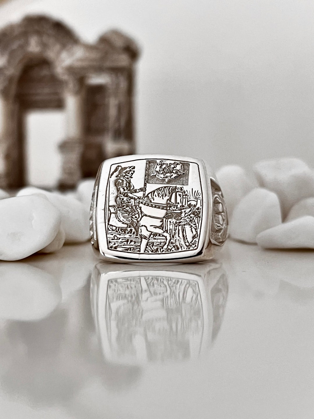 Silver Tarot the Death Ring, Tarot Jewelry, Tarot Card Ring, Zodiac ...