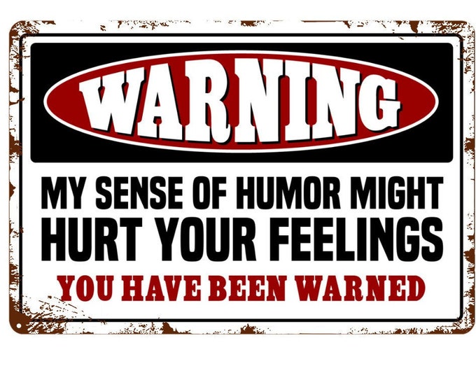 Metal Warning Sign, Do Not Dumb Here, No Dumb Area, Funny Sarcastic ...