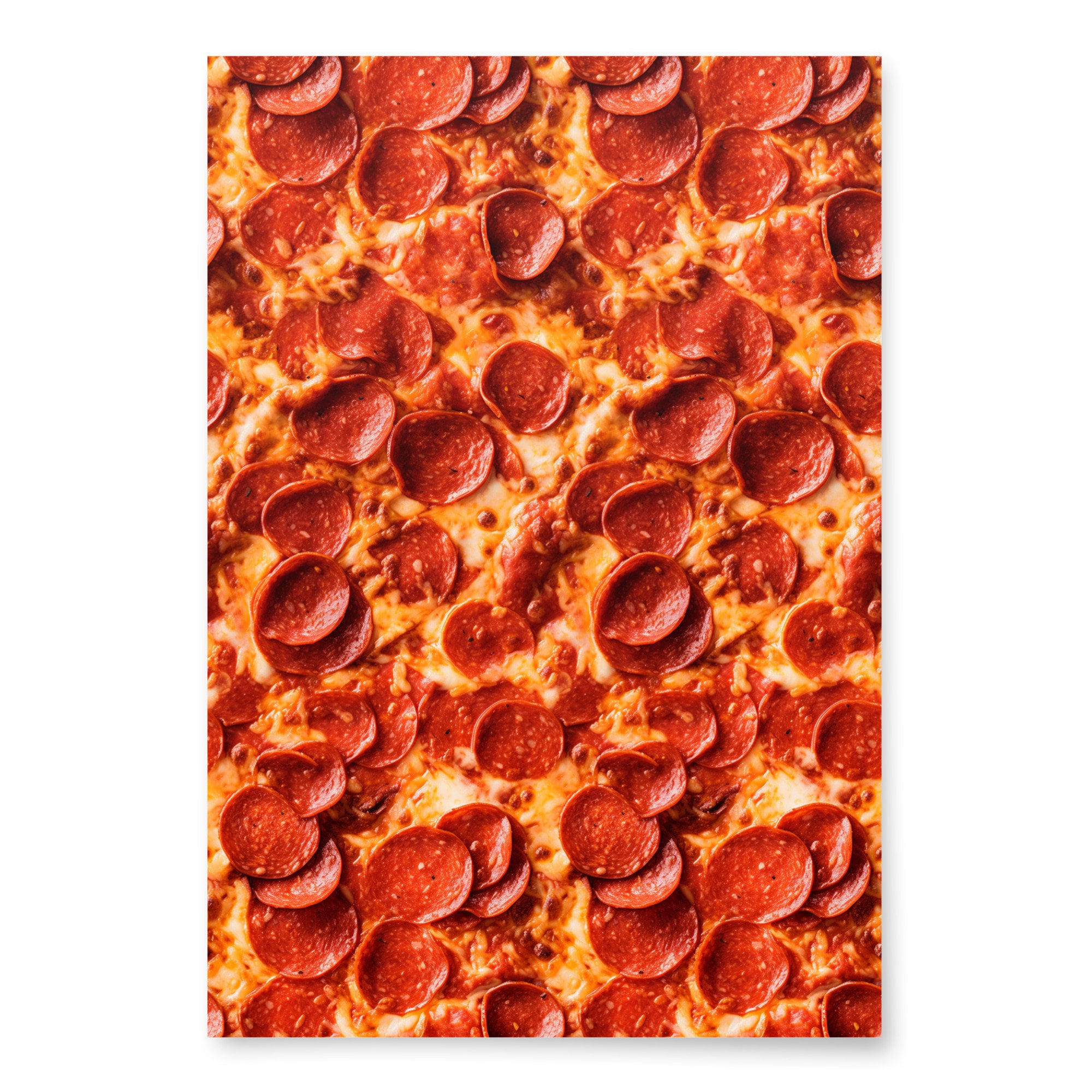Pepperoni Pizza Wrapping Paper Set Birthday Gift Wrap Christmas Gift ...