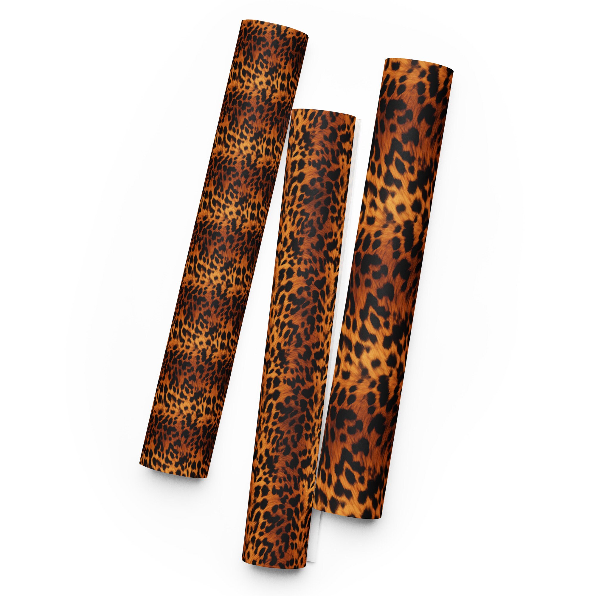 Leopard Print Wrapping Paper Set Birthday Gift Wrap Christmas Gift Wrap ...
