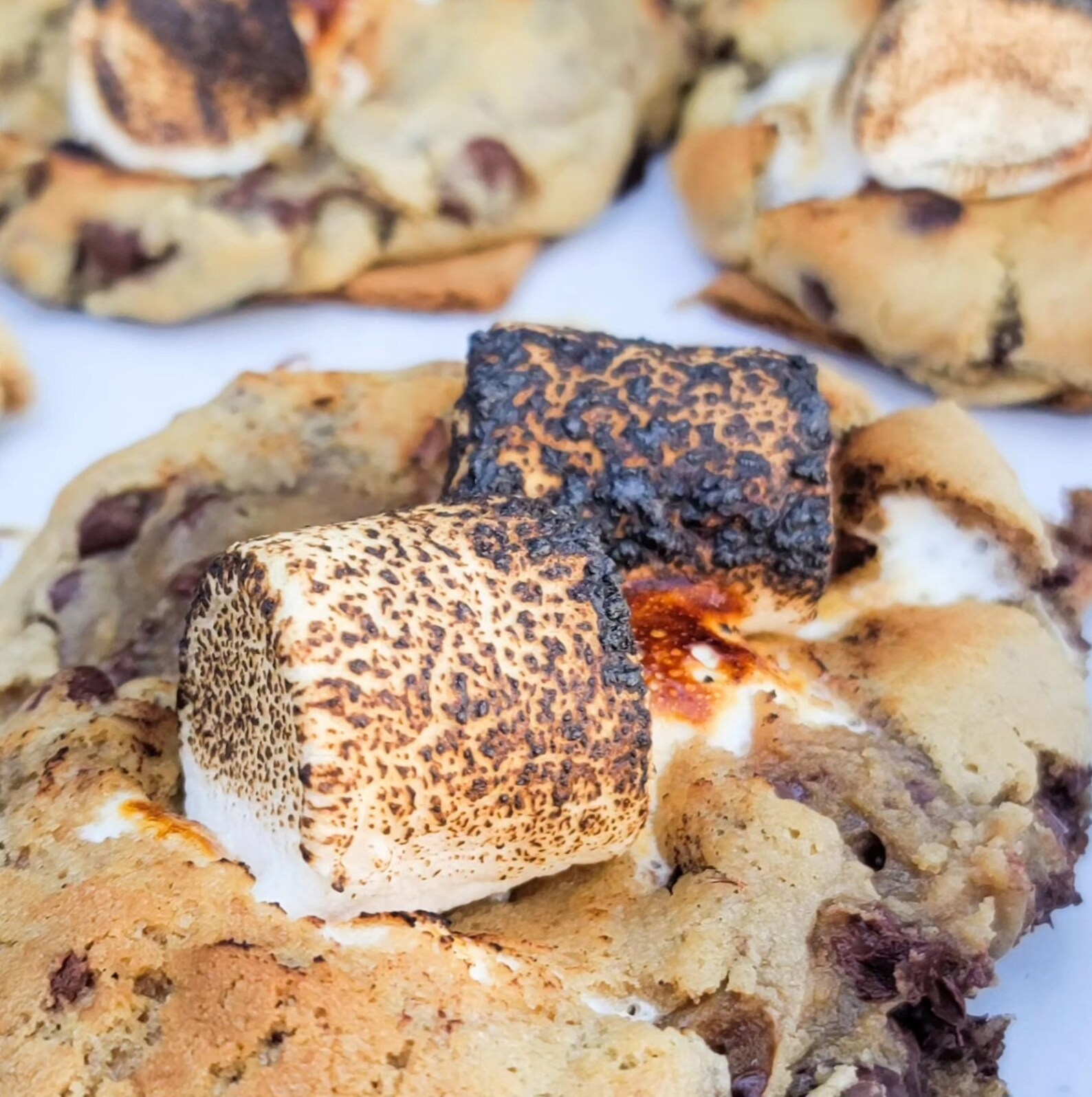 Giant Smore Cookie/giant Cookies/gourmet Cookies/ Stuffed Cookies ...