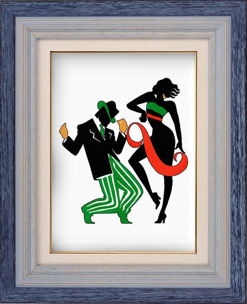 Watusi Dance Design, Pattern for Machine Embroidery Design, 3 Sizes ...