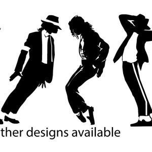 Michael Jackson Design, Pattern for Machine Embroidery Design, 3 Sizes ...