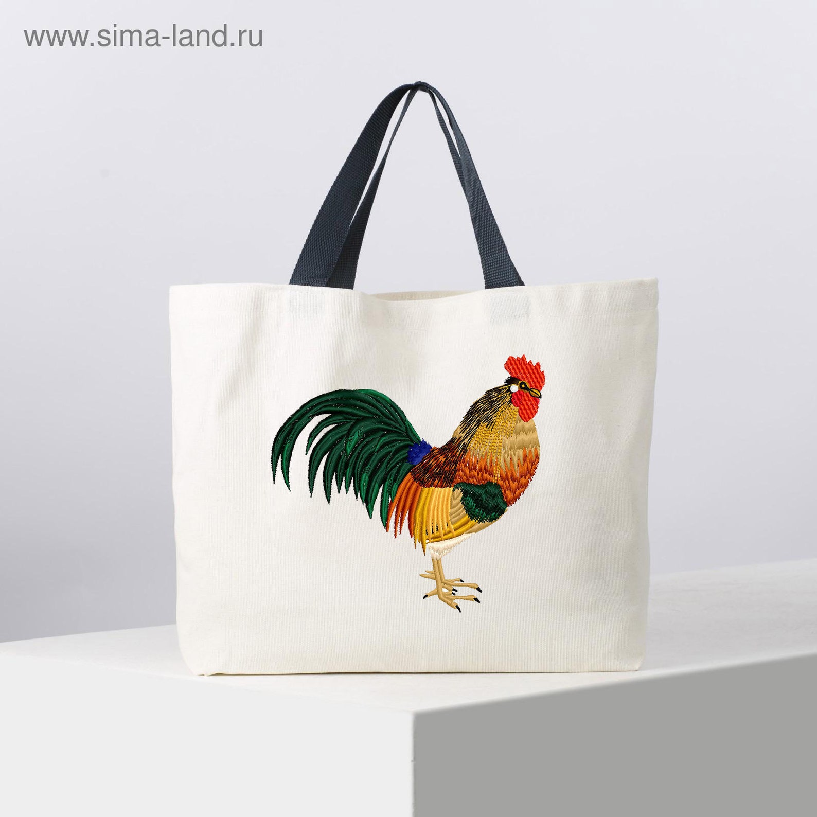 Rooster, Pattern for Machine Embroidery Design, 3 Sizes, Pes, Hus, Dst ...