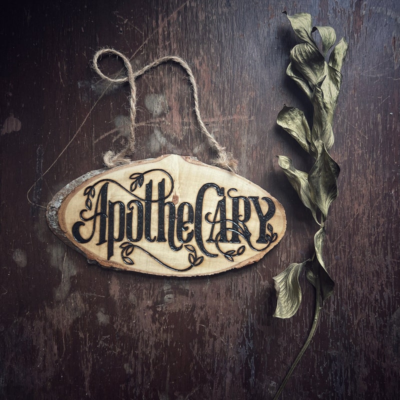 Apothecary Sign - Etsy