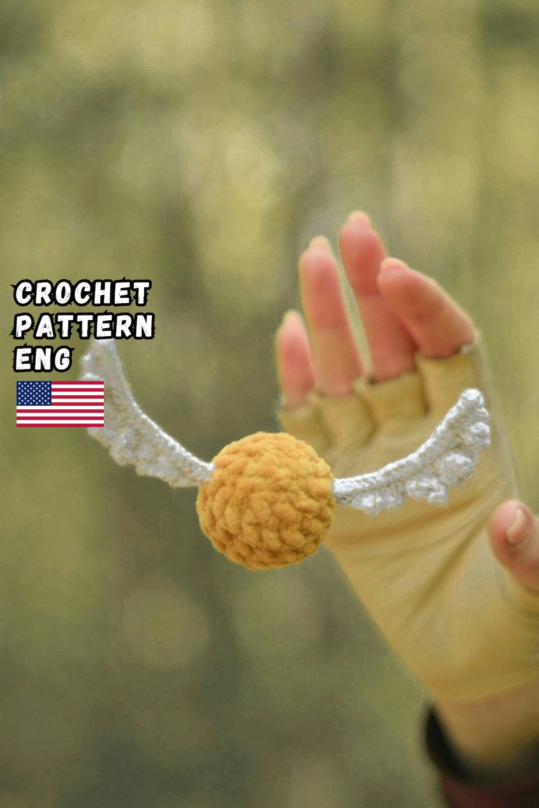 Ball With Wings Crochet Pattern PDF Amigurumi DIY - Etsy