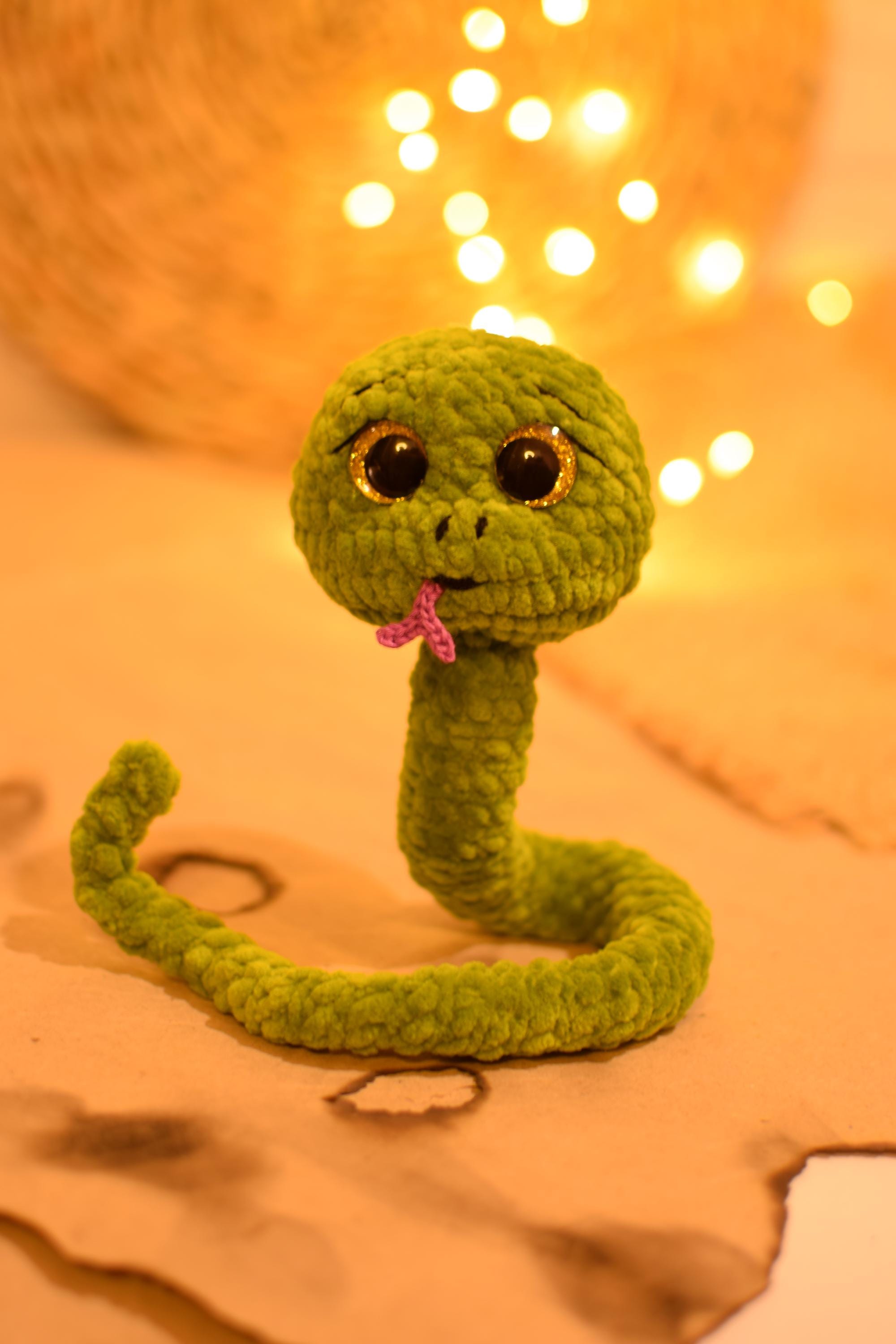 Snake Amigurumi Pattern, Crochet Snake Pattern, Cute Snake Easy ...