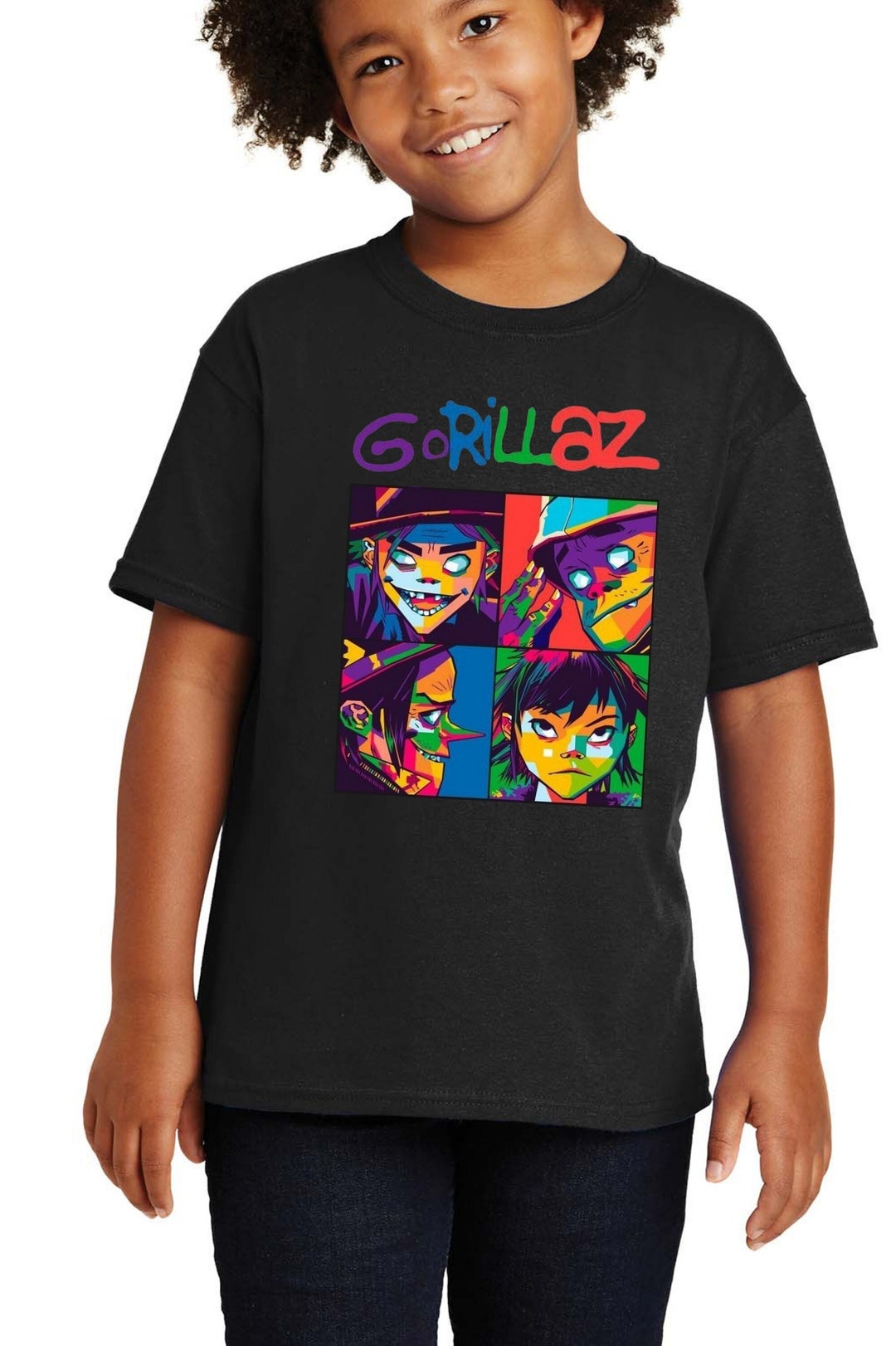 Gorillaz Kids T-shirt, Gorillaz Shirt, Gorillaz Merch, Gorillaz Hoodie, Gorillaz Tshirt ...