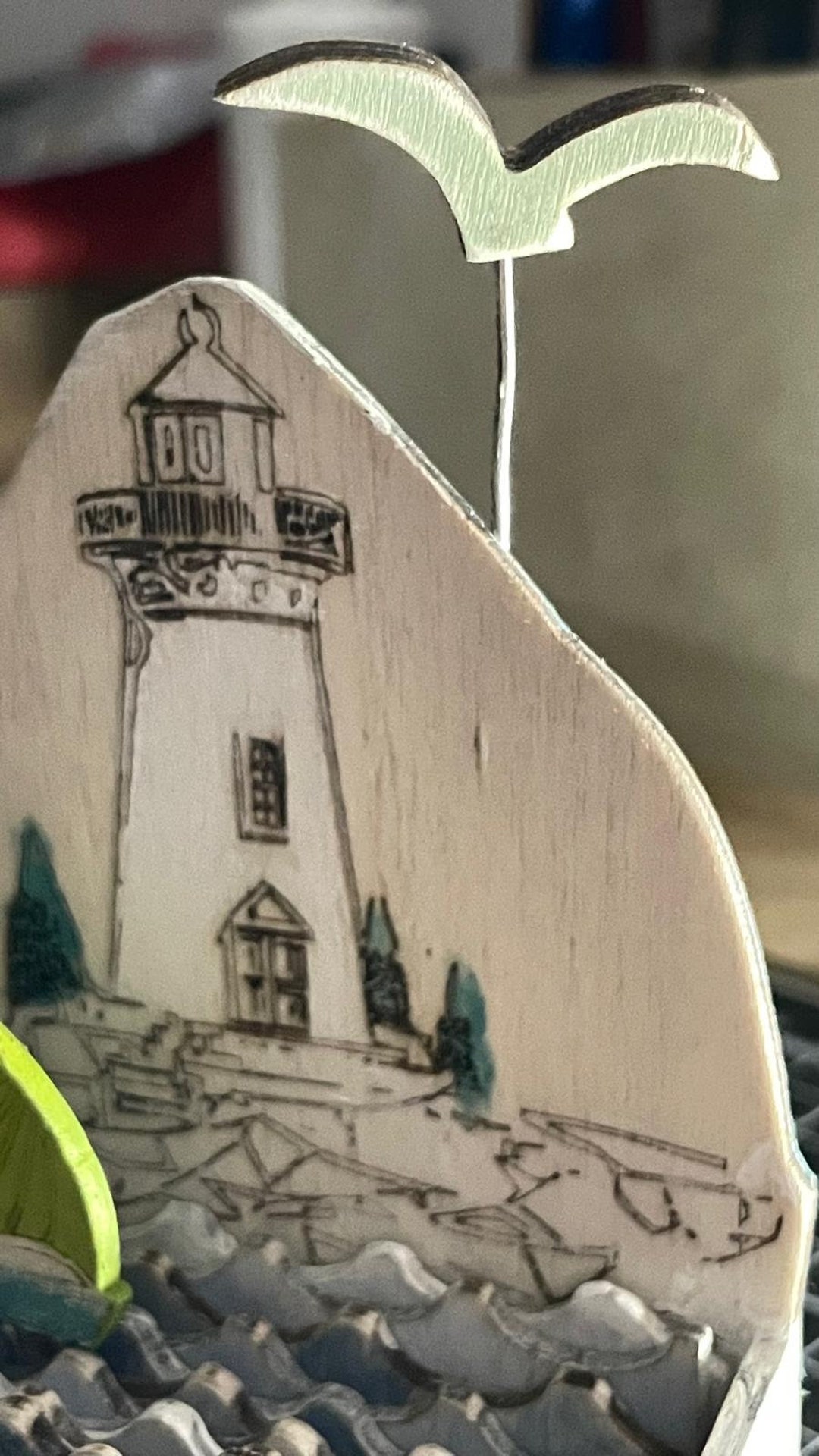 Automaton Boat in the Middle of the Sea. Laser Cut Dxf Ai Pdf Files ...