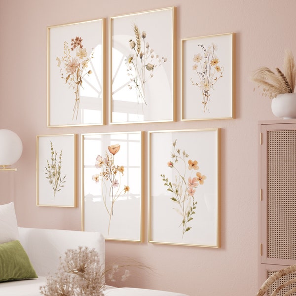 Boho Botanical Art - Etsy