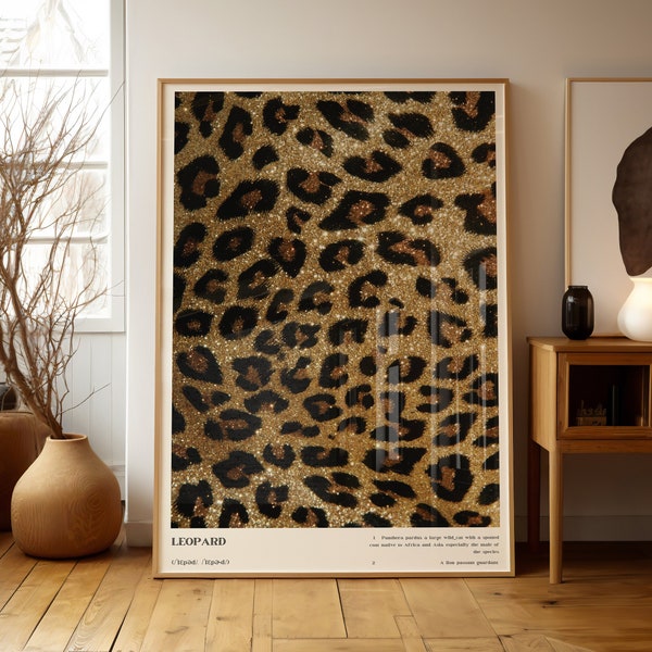 Leopard Print Decor - Etsy