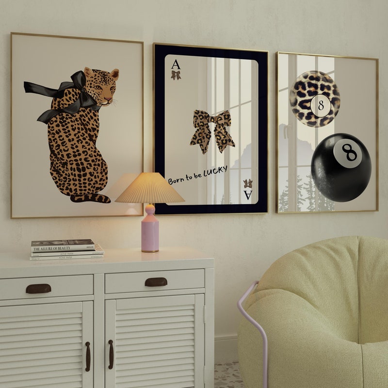 Cheetah 8 Ball - Etsy