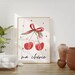 Cherry Bow Print: Retro Coquette Wall Art (digital Download) - Etsy