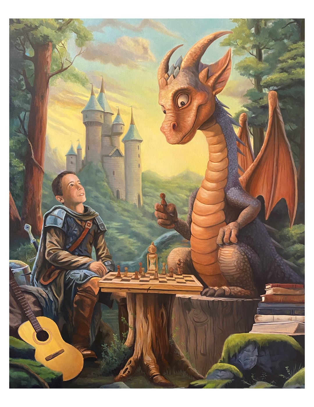 Angel M. Alvarez strategic Encounter: Knight and Dragon's Gambit ...