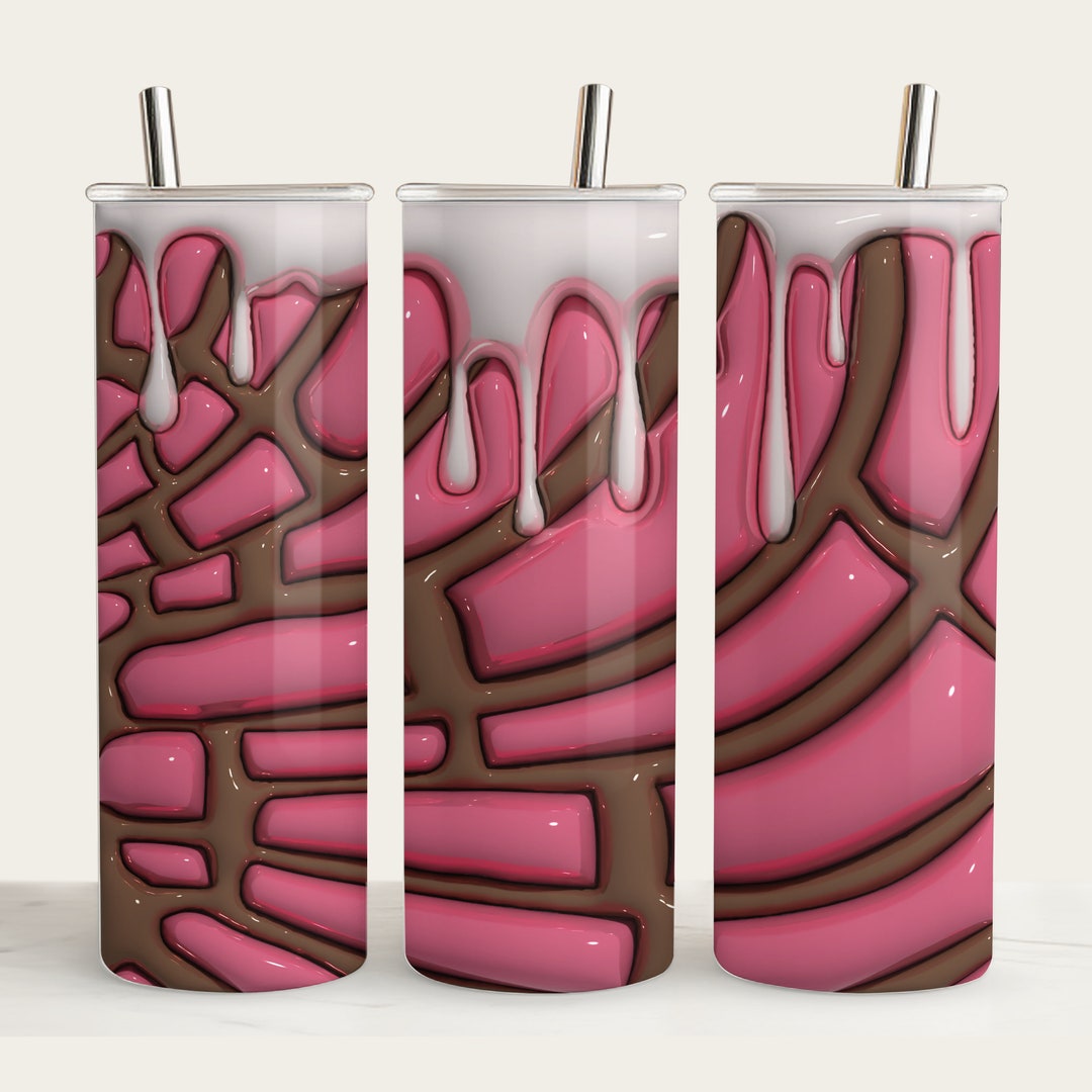 3D Concha Tumbler Wrap/mexican Sublimation/concha PNG /3d Design ...
