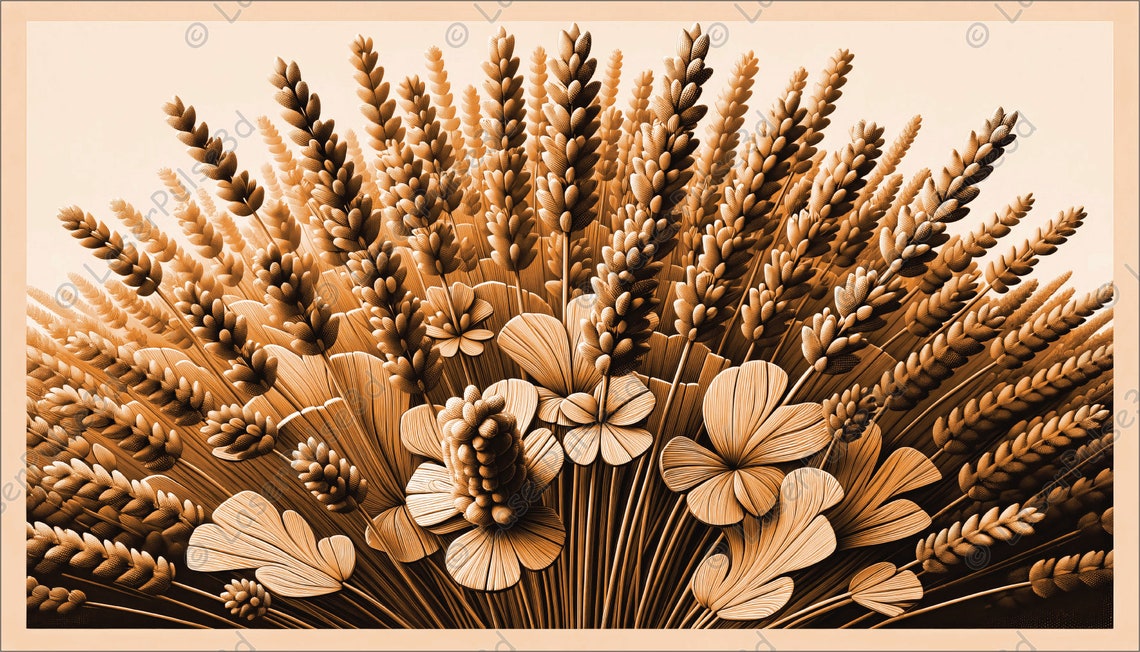 Lavender Flowers Laser Engrave Image Laser Burn PNG File 3D Laser Ready ...