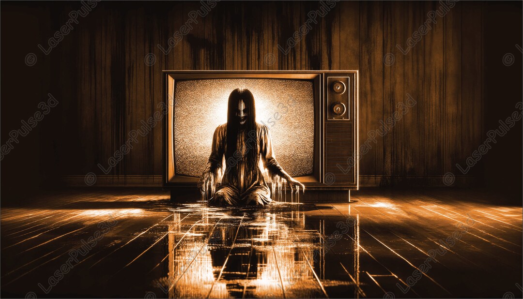 Cursed Girl Laser Engrave Image | Laser Burn PNG File | 3D Laser Ready ...