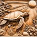 Sea Turtle Laser Engrave Image | Laser Burn PNG File | 3D Laser Ready ...