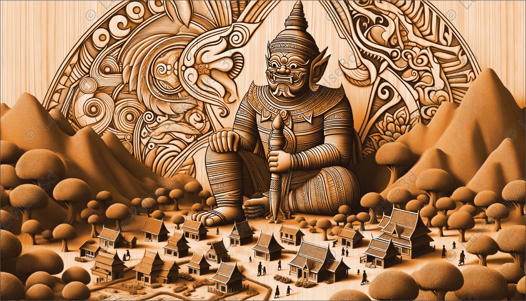 Gentle Giant Laser Engrave Image | Laser Burn PNG File | 3D Laser Ready ...
