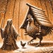 Baba Yaga Laser Engrave Image | Laser Burn PNG File | 3D Laser Ready ...