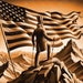 Uncle Sam Mountain Laser Engrave Image | Laser Burn PNG File | 3D Laser ...