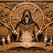 Necromancer Wizard Laser Engrave Image | Laser Burn PNG File | 3D Laser ...