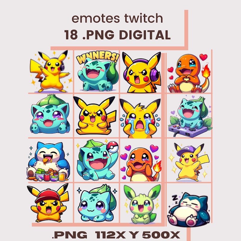 Anime Emotes Tiktok - Etsy