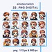 Guy With Beard Emotes Twitch, Discord, Youtube. Chibi Twitch Emotes Boy ...