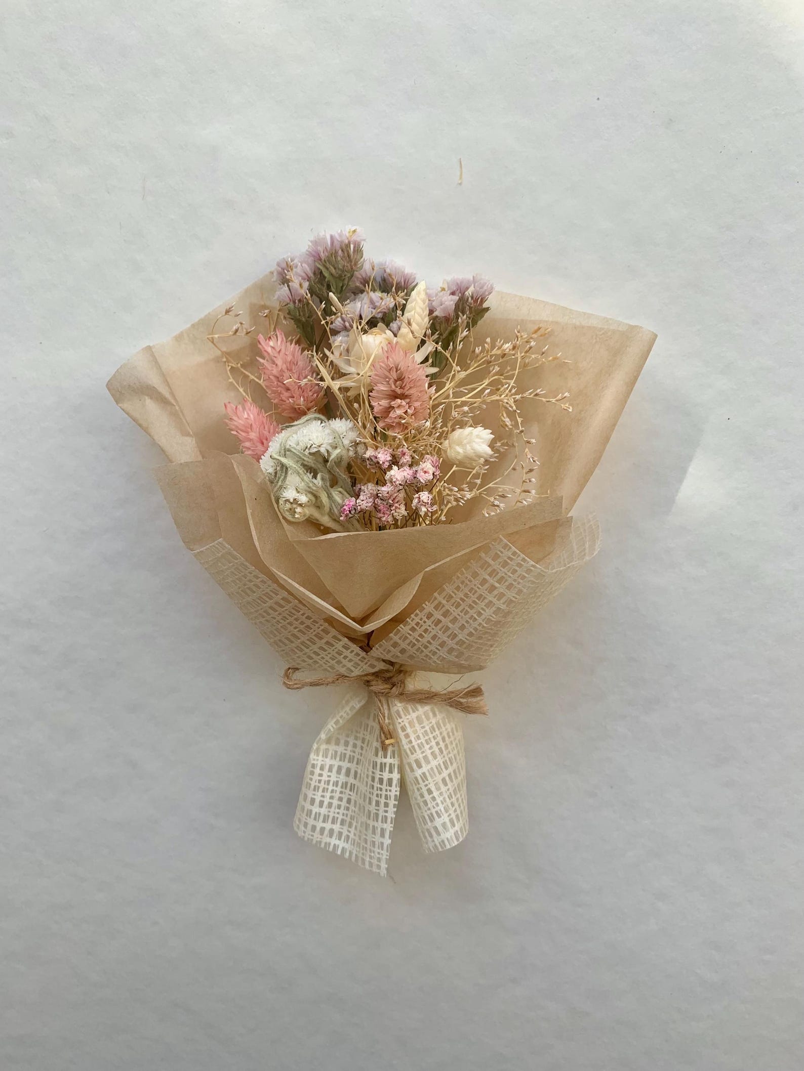 Mini Dried Flower Bouquet Magnet Gift for Her Holiday Wildflower Favors ...
