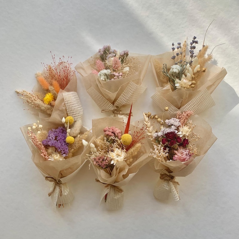 Mini Flower Bouquet - Etsy