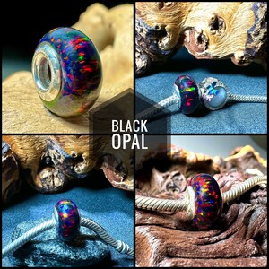 Opal Pandora Charm Gem Bead White, Gift for Her, Fits Armband Bracelt ...