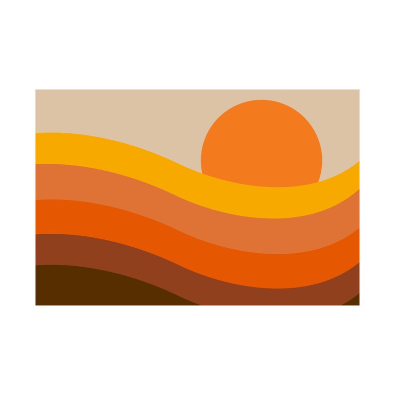 70s Poster, Retro Poster, 70s Wall Art, 1970s, 70s Home Decor, Retro ...