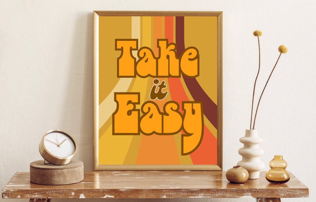 70s Poster, 70s Wall Art, Digital Download, Midcentury Modern Wall Art ...
