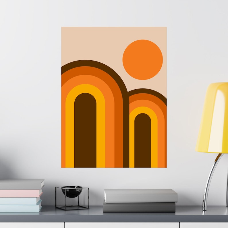 70s Poster, Retro Poster, 70s Wall Art, 1970s, 70s Home Decor, Retro ...