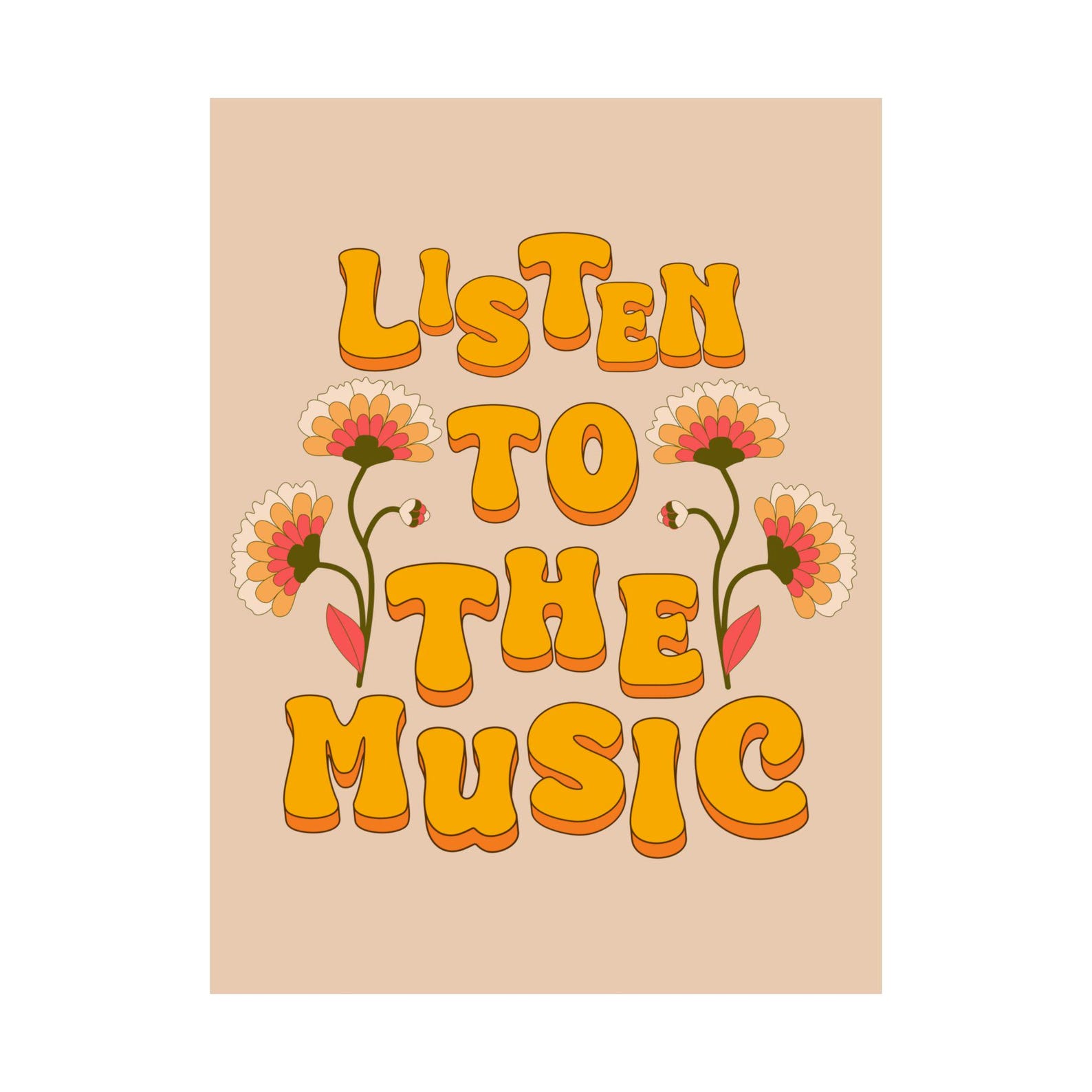 70s Poster, Retro Poster, 70s Wall Art, 1970s, 70s Home Decor, Retro ...