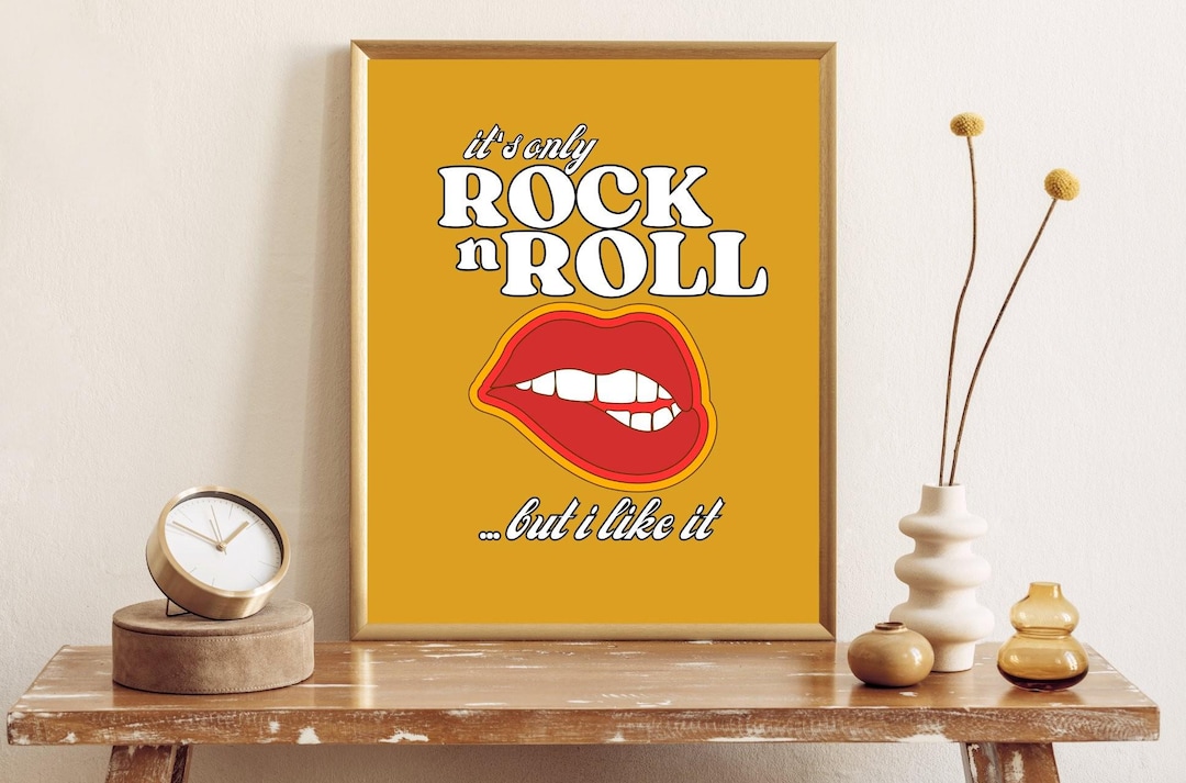 70s Poster, 70s Wall Art, Digital Download, Midcentury Modern, 70s ...