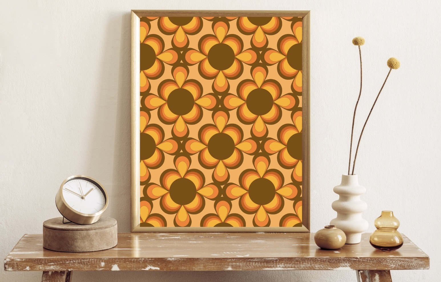 70s Poster, 70s Wall Art, Digital Download, Midcentury Modern Wall Art ...