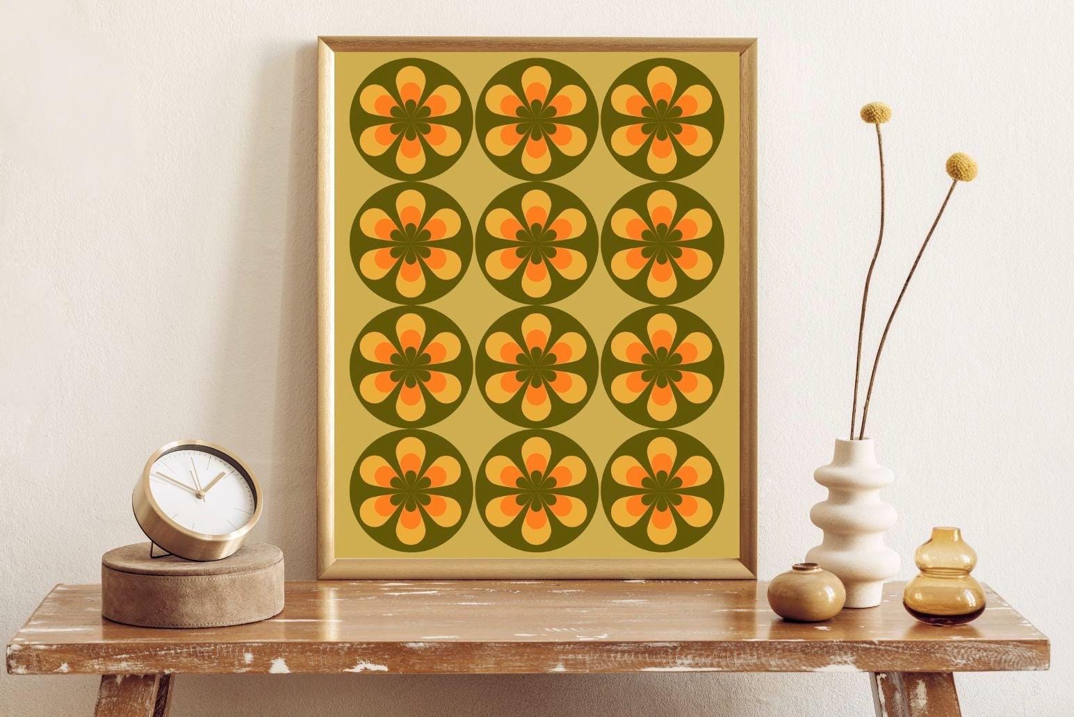 70s Printable, 70s Wall Art, 70s Digital Print, Boho, Digital Download ...