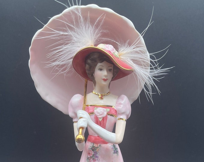 Lena Liu "stroll in the Park" Heirloom Porcelain Bradford Exchange ...