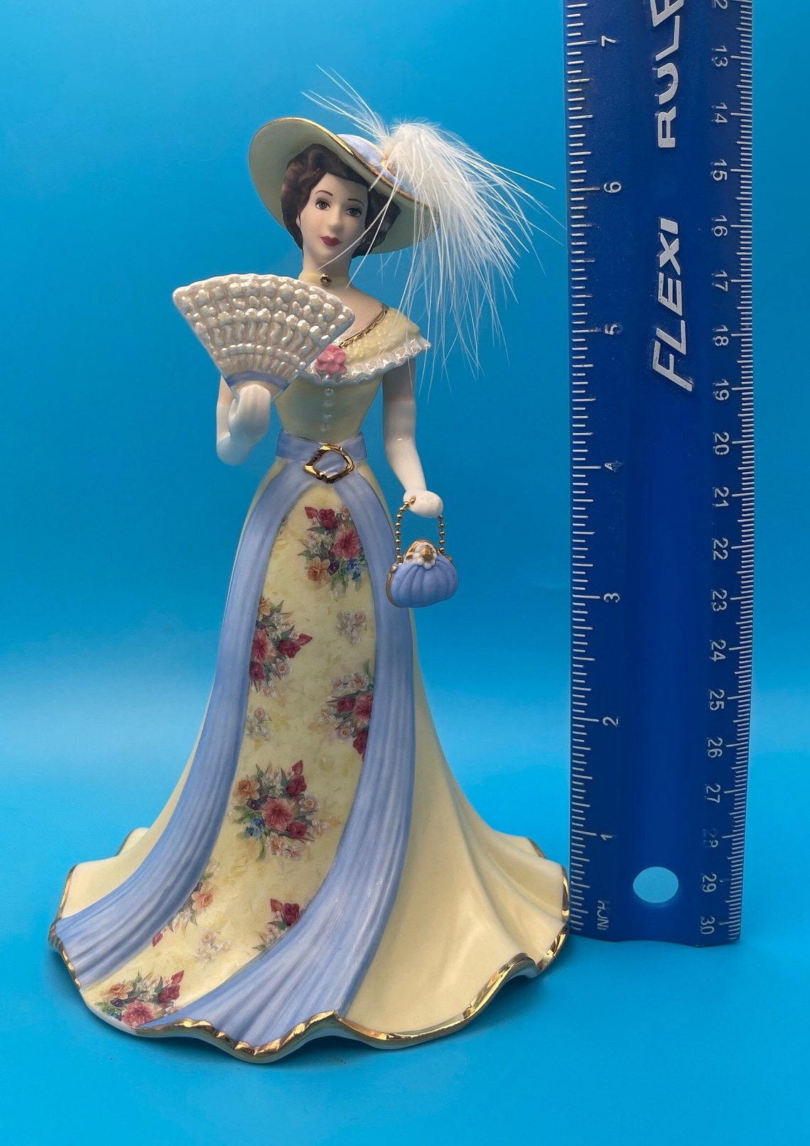 Lena Liu "summer's Breeze" Heirloom Porcelain Bradford Exchange Elegant ...