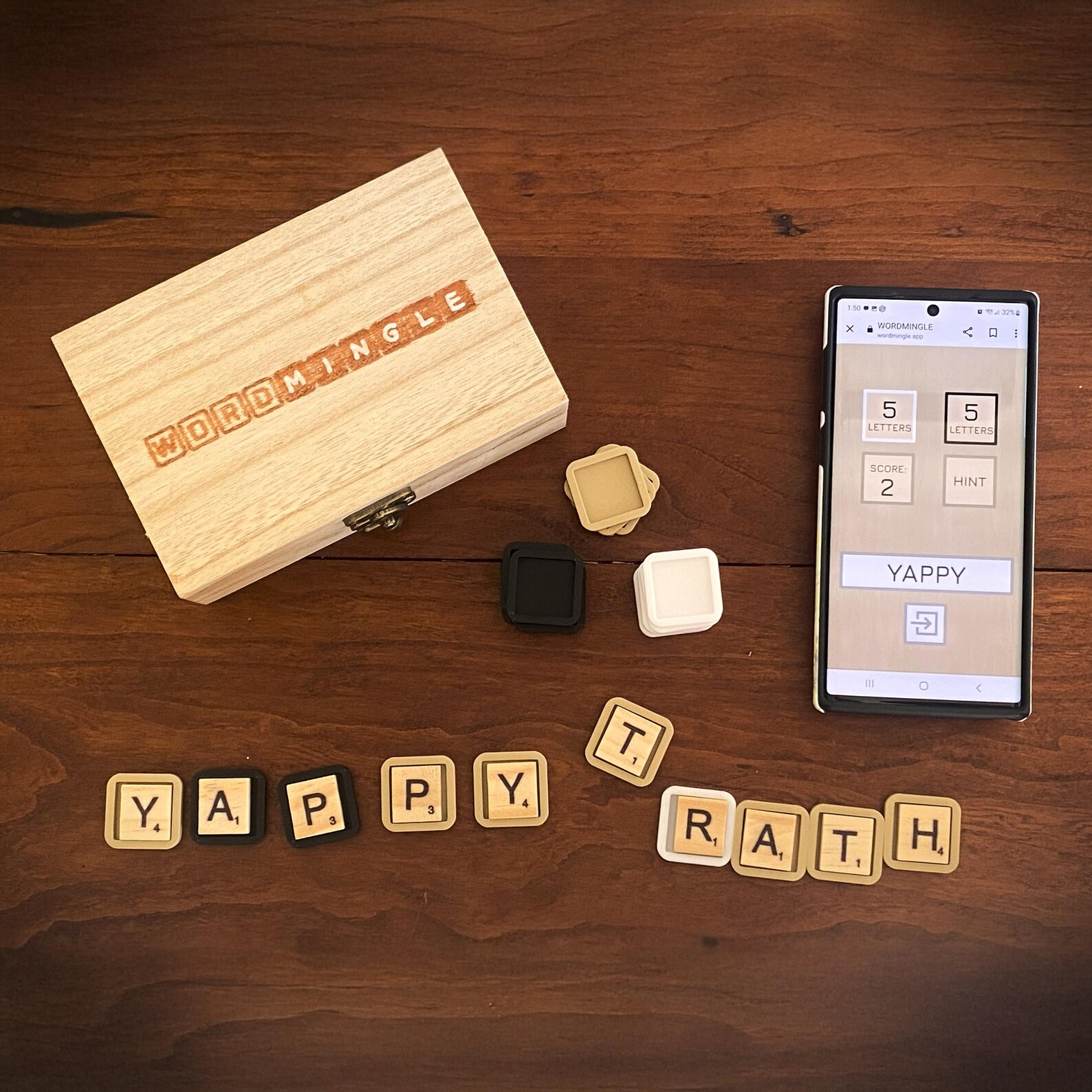 WORDMINGLE Hybrid Daily Word Game With Web App And - Etsy