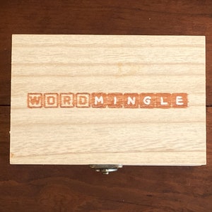 WORDMINGLE Hybrid Daily Word Game With Web App And - Etsy