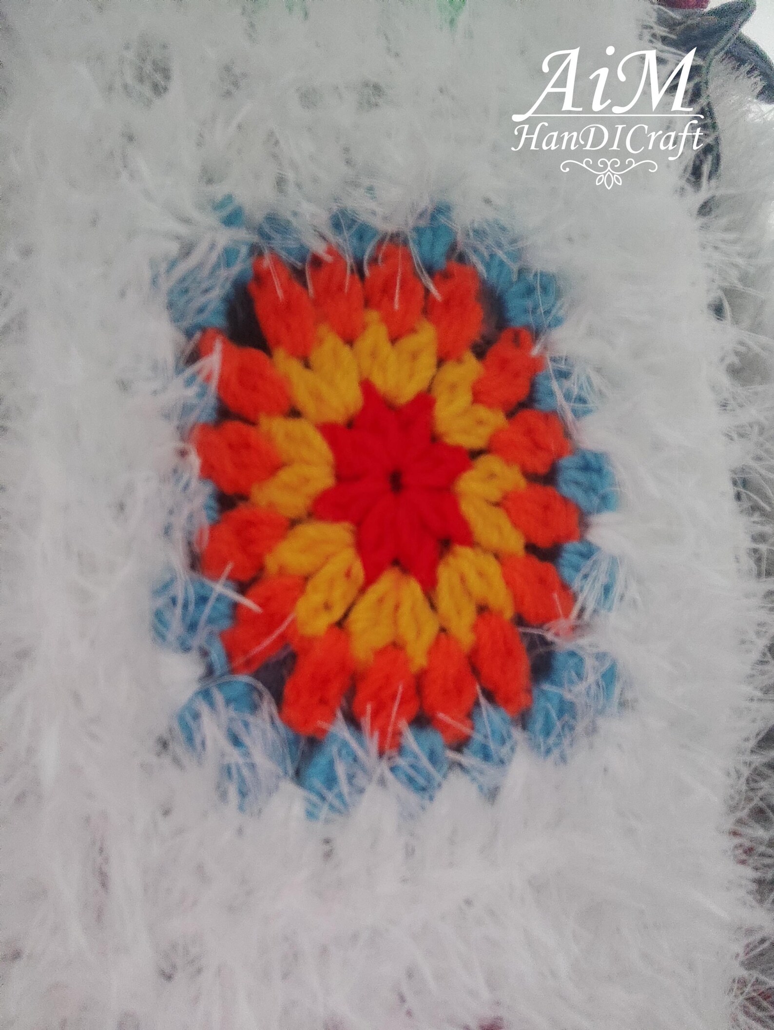 Warm, Fluffy, Soft, Granny Square Jumper - Etsy